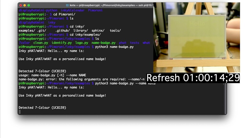 Inky Impression screen refresh takes 2x longer than expected - Support ...