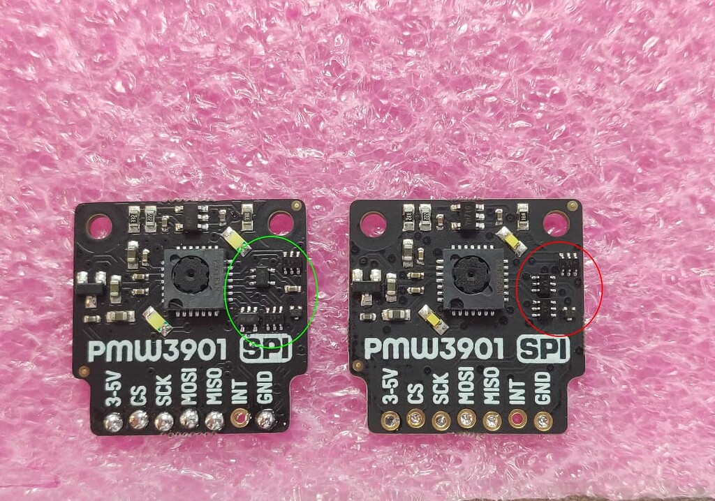 PMW3901 Optical Flow Sensor Breakout revisions - Support - Pimoroni ...