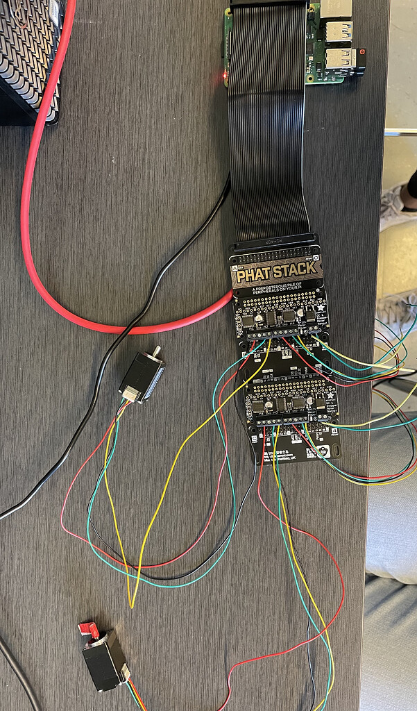 pHAT Stack powering multiple motor bonnets - Support - Pimoroni Buccaneers