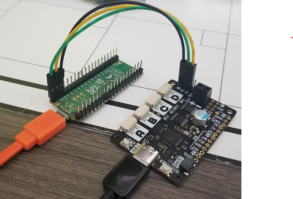 Motor2040 UART connection does not work - Support - Pimoroni Buccaneers Motor2040 UART connection does not work - Support - Pimoroni Buccaneers