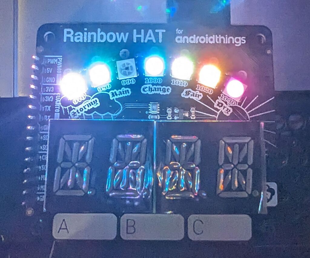 Rainbow HAT lights going crazy on Python exit - Support - Pimoroni ...