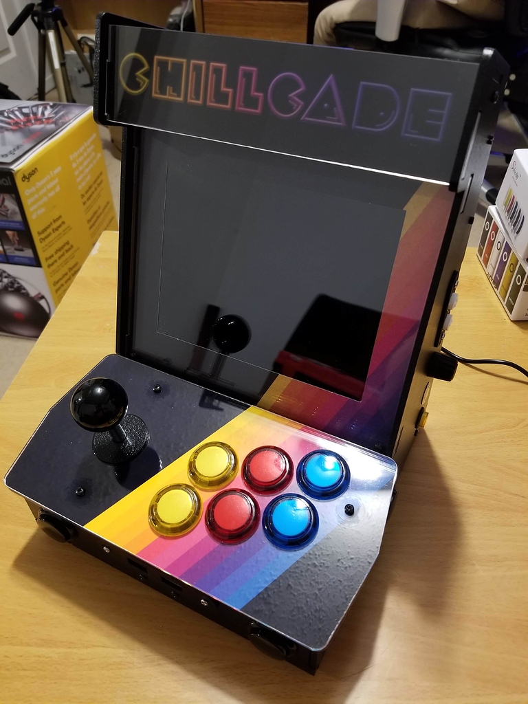 My Modded Picade - Picade - Pimoroni Buccaneers