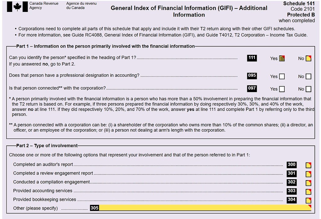 Schedule 141 - T2 - protaxcommunity.com