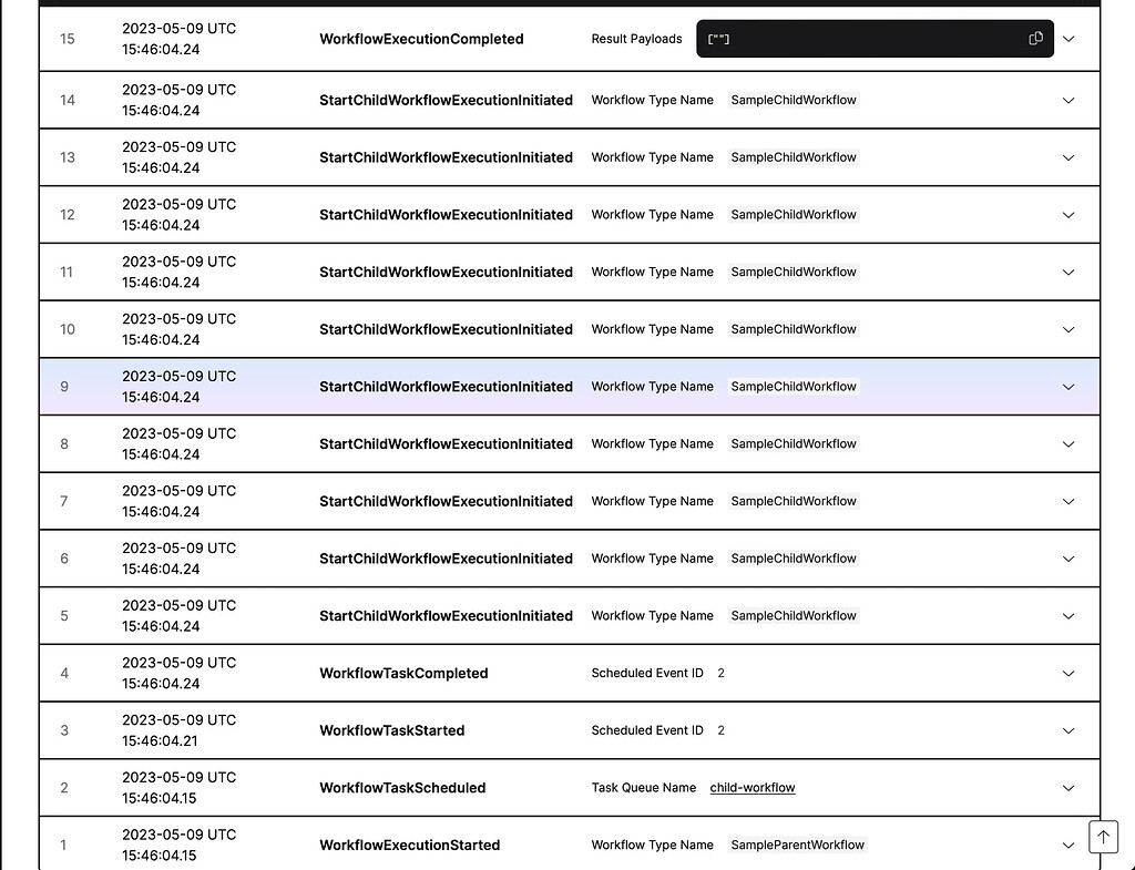 Workflow command not getting executed when batched with last WorkflowTaskCompleted? - Community ...