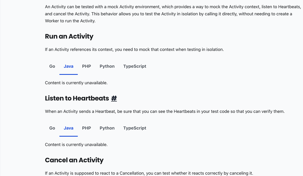 Testing with Java workflow - Community Support - Temporal