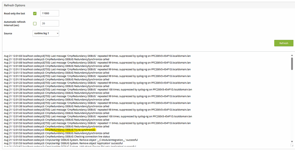 CODESYS Redundancy with PFC200 controllers - CODESYS - WAGO Automation Community