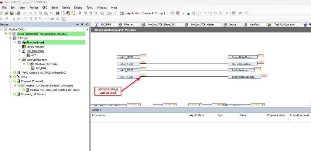 Cannot Read Sensor after adding Ethernet IP Scanner - CODESYS - WAGO Automation Community