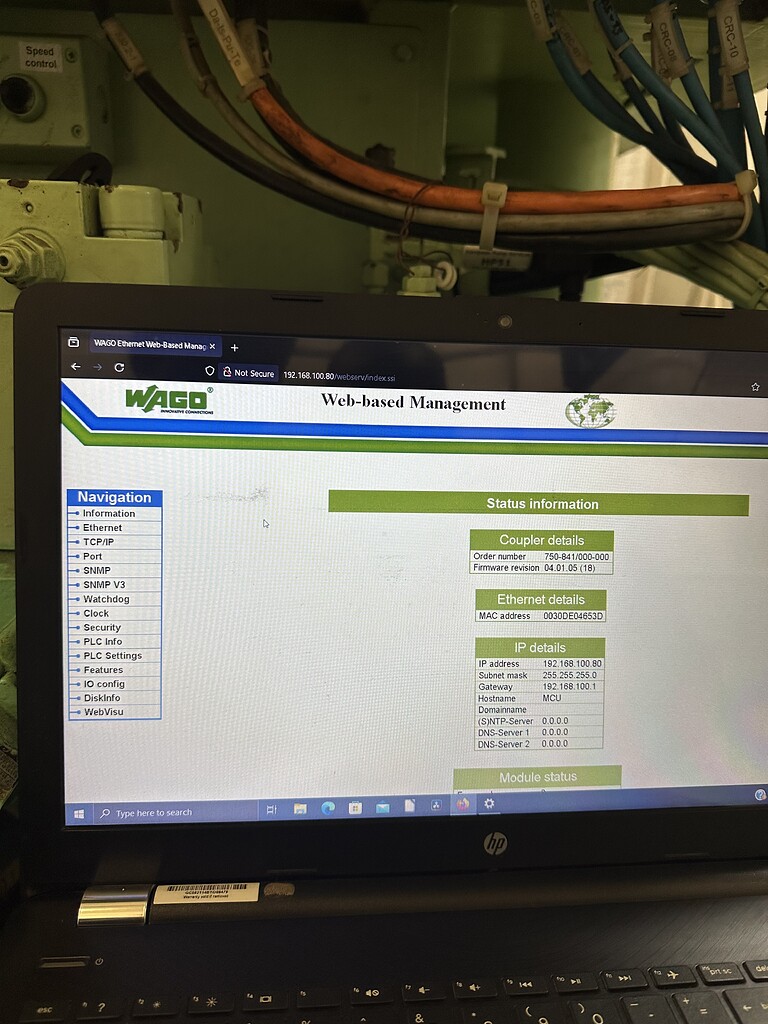 Unable to access Webvisu page - CODESYS - WAGO Automation Community