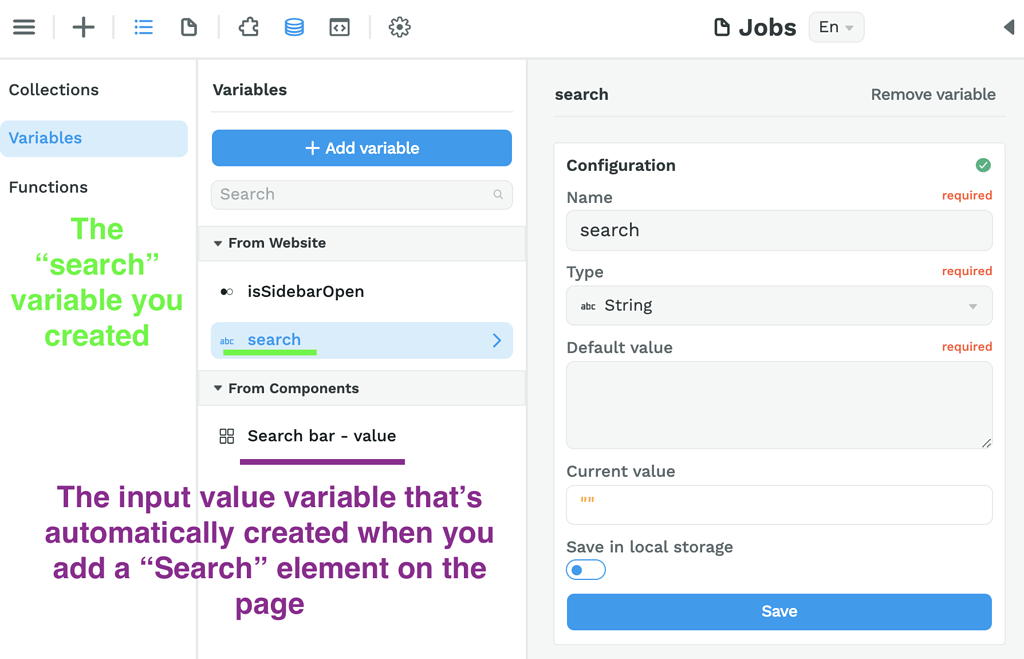 TUTORIAL – Search a Collection List - Tutorials - WeWeb Community