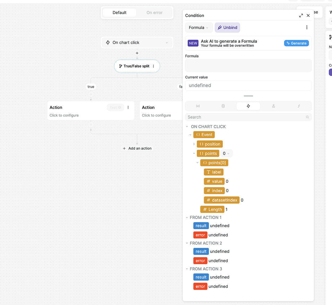 How to get data from clicked items in the Chart.js extension? - Ask us anything - WeWeb Community