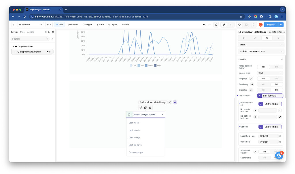 How do I trigger workflow in select element on change OR on click ...