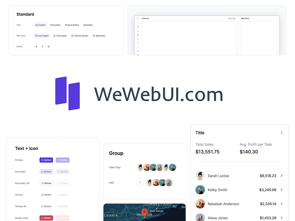 www.WeWebUI.com UI Kits - Show and Tell - WeWeb Community
