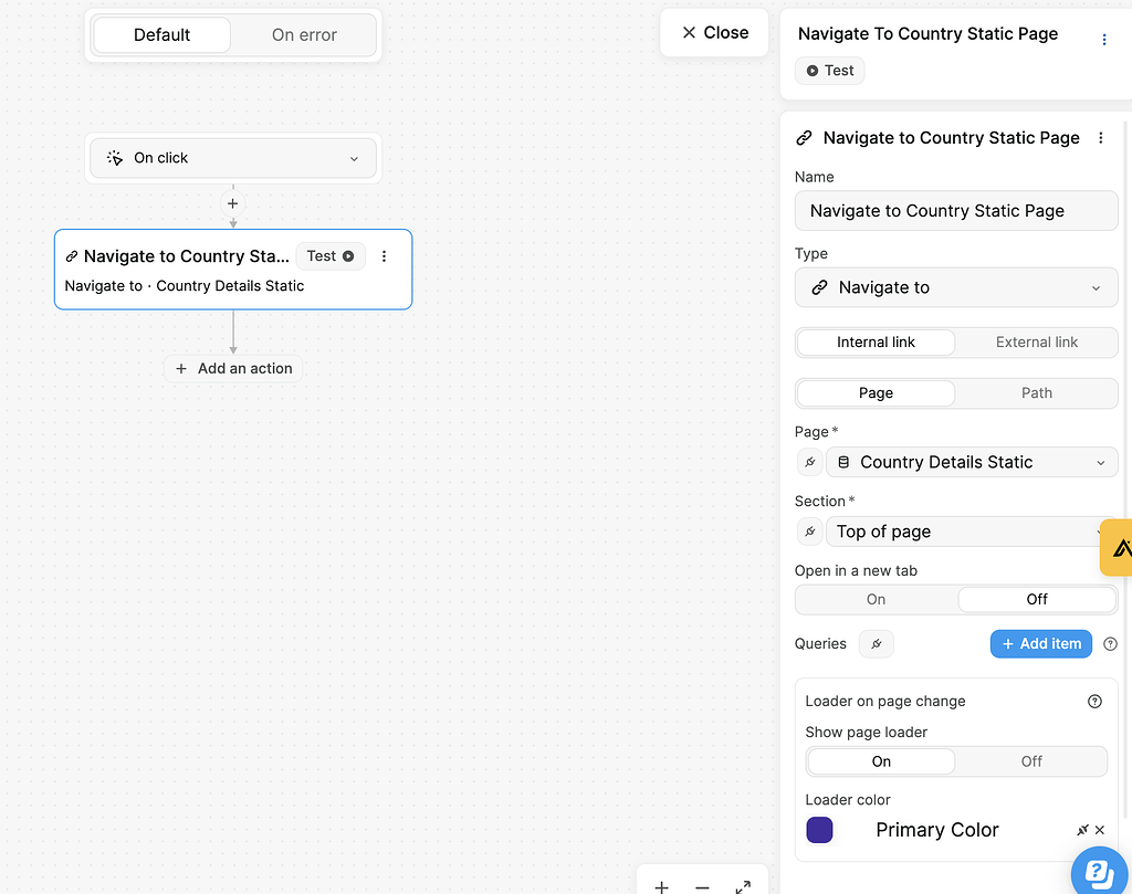 How do I Navigate to a static collection page? (tutorial instructions ...