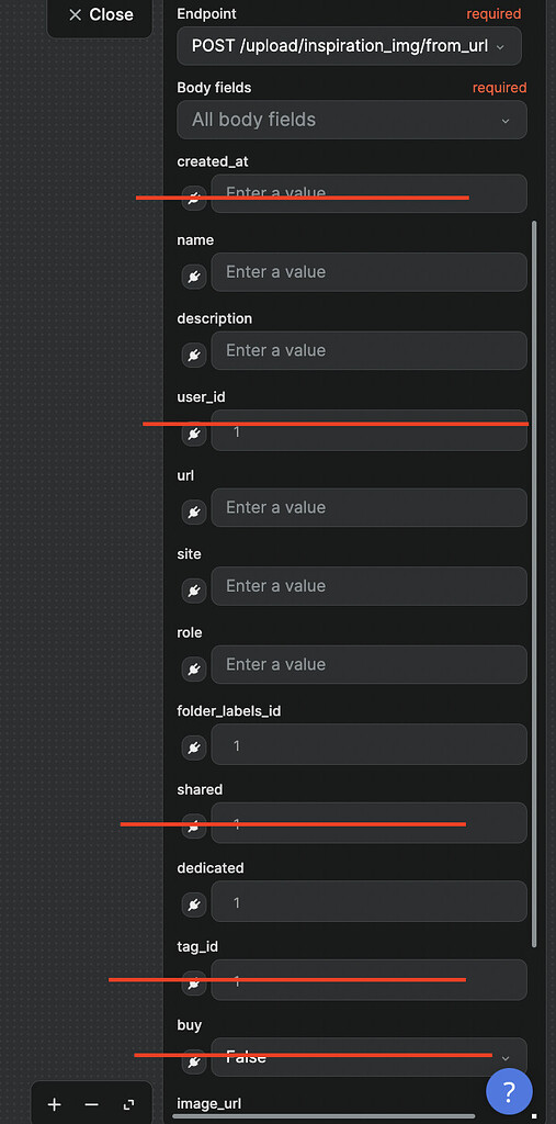 Xano plugin + Request: shows all inputs even hidden in Xano - Ask us anything - WeWeb Community