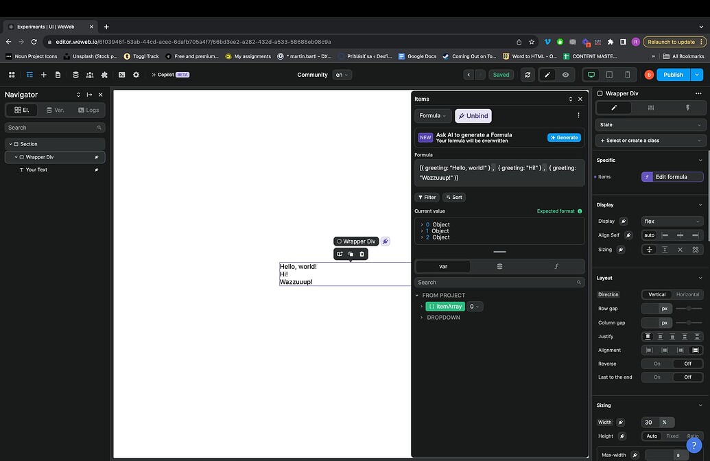 How Do I Insert A Div Element To Another Div Element By The Click Of A Button How Do I