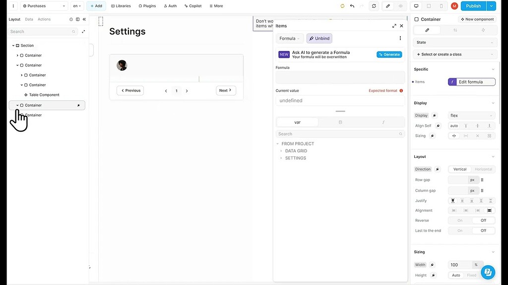 Binding Data Makes Elements Disappear Bug Ask Us Anything Weweb Community
