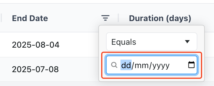 How can I change the date format in the datagrid filter - How do I? - WeWeb Community