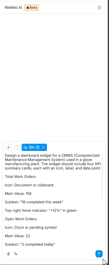 Enhance prompt not working - Ask us anything - WeWeb Community