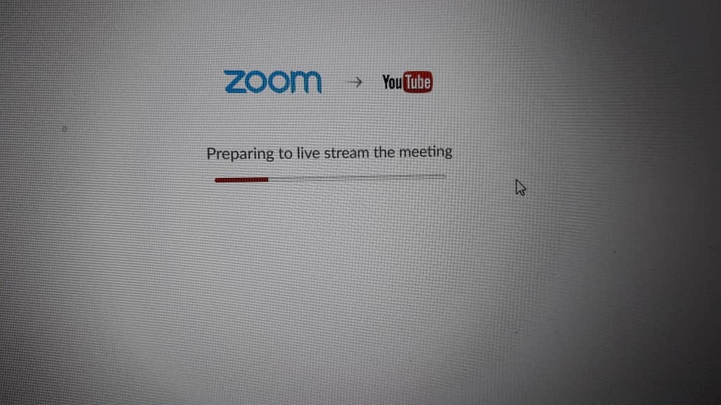 Encountered Live Streaming on Youtube problem - Windows - Zoom ...