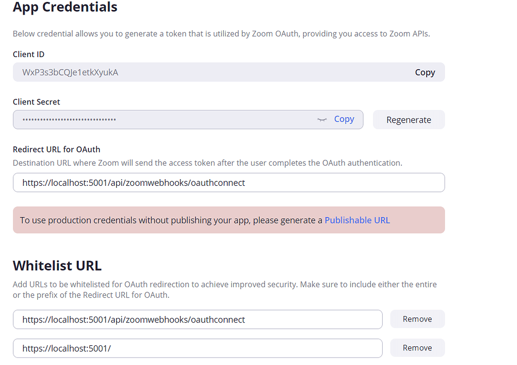 Redirect URI mismatch.","error":"invalid_request" - API and Webhooks - Zoom Developer Forum