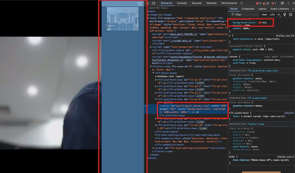 Unable to Set Background Color of an HTMLCanvasElement - Web - Zoom Developer Forum
