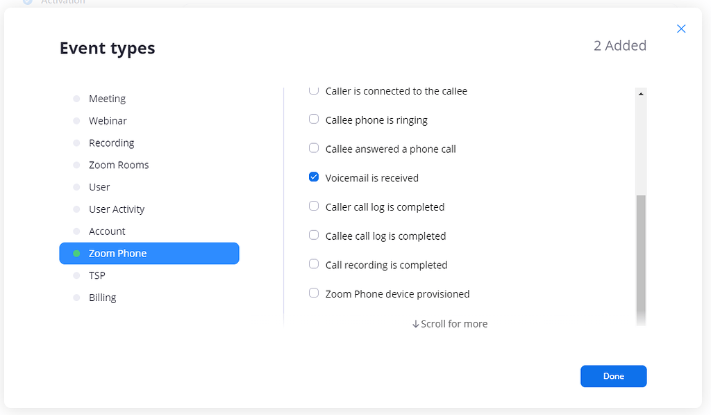 Missing webhooks - API and Webhooks - Zoom Developer Forum