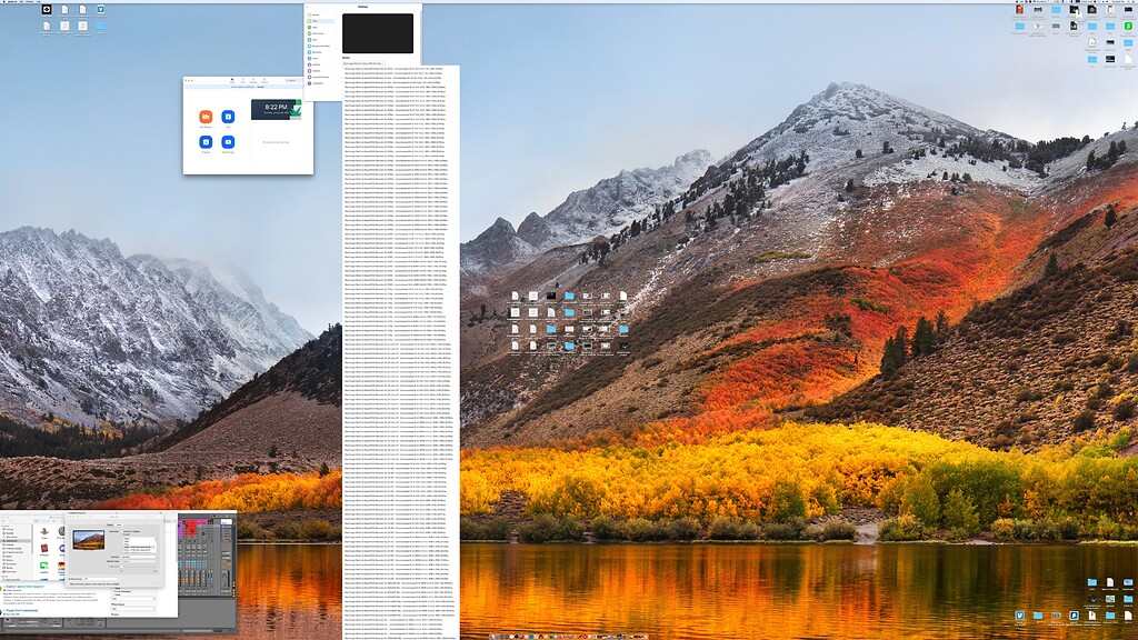 Can't select camera source; can't zoom down into camera sources ...