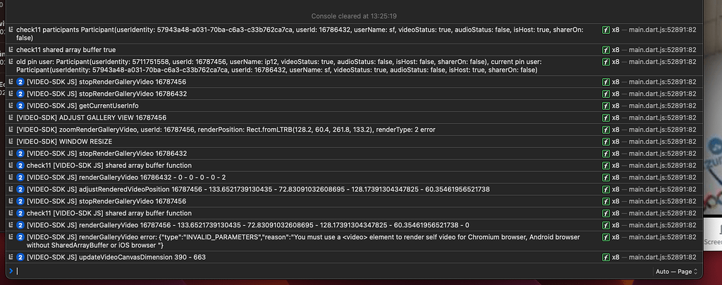 Can't render video on specific iphoneX (16.7.8) and ip12 (17.5.1) - Web - Zoom Developer Forum
