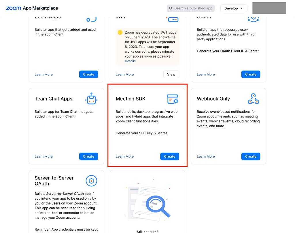 Consultation on how to resolve SDK application policy for private apps - Meeting SDK - Zoom ...