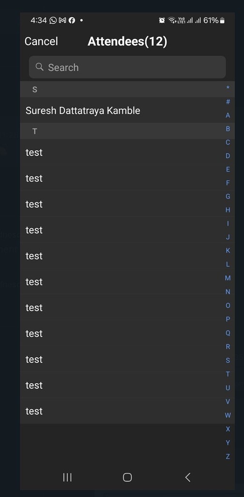 Issue Found In Webinar Experience - Participant List & Screen Sharing - Meeting SDK - Zoom ...