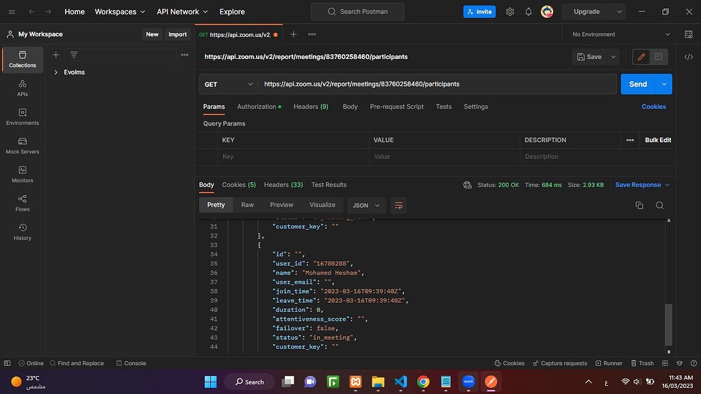 Issue with retrieving user email for non-business accounts - Meetings ...