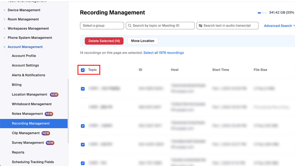 Can I download multiple file in zoom cloud - Meetings - Zoom Developer ...