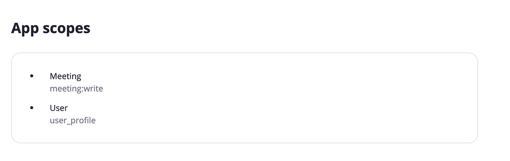 Has user_profile scope been removed? - API and Webhooks - Zoom Developer Forum