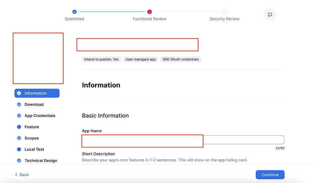 No selection for "From Marketplace" in "Adding your app" - App Submission - Zoom Developer Forum