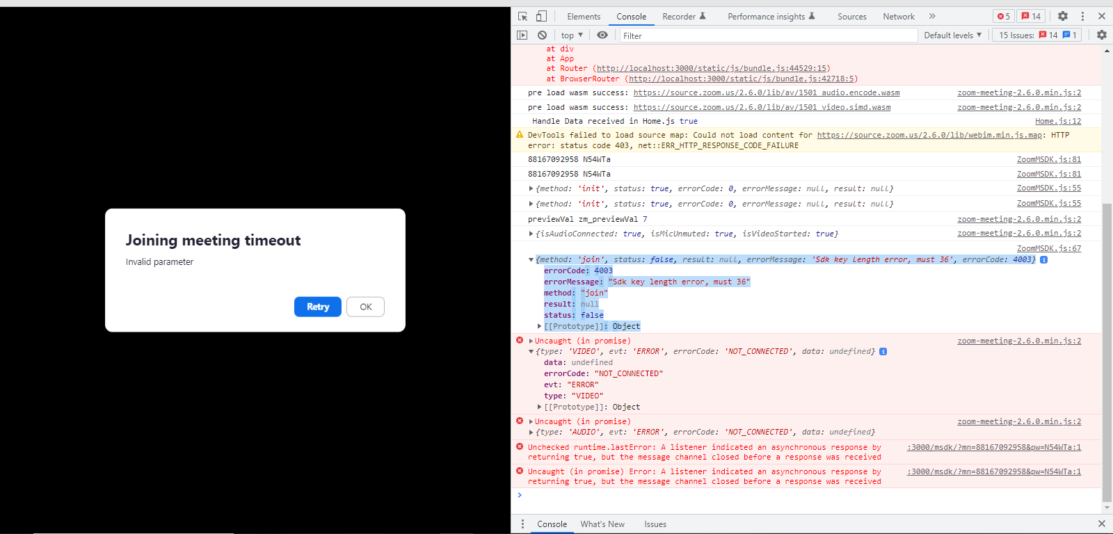 "Joining meeting timeout" when join a meeting with web sdk 2.6.0 - Web - Zoom Developer Forum