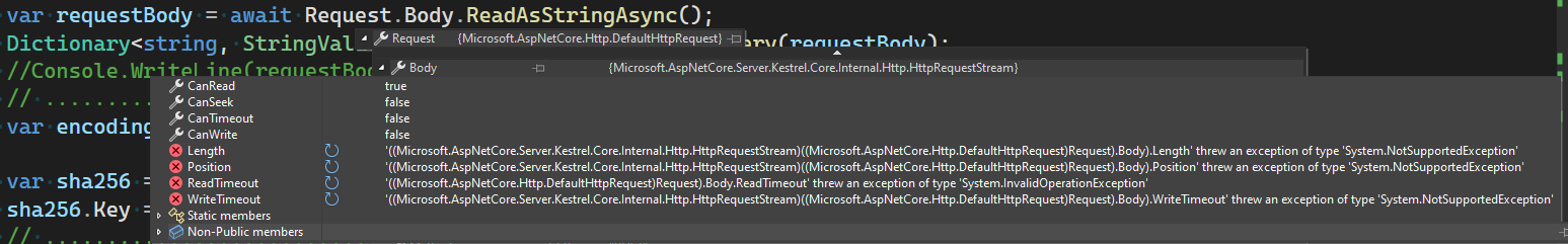 Validating endpoint URL in ASP.NET Core - Request Body is empty - API and Webhooks - Zoom ...