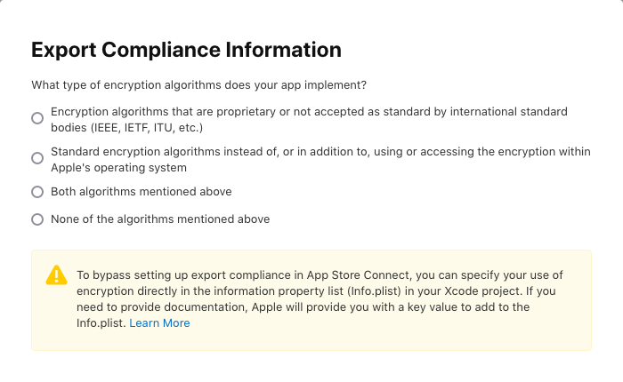iOS encryption export compliance information - iOS - Zoom Developer Forum iOS encryption export compliance information - iOS - Zoom Developer Forum