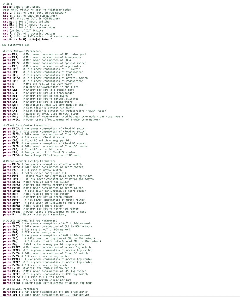 Syntax error AMPL var - New to AMPL - AMPL Discourse