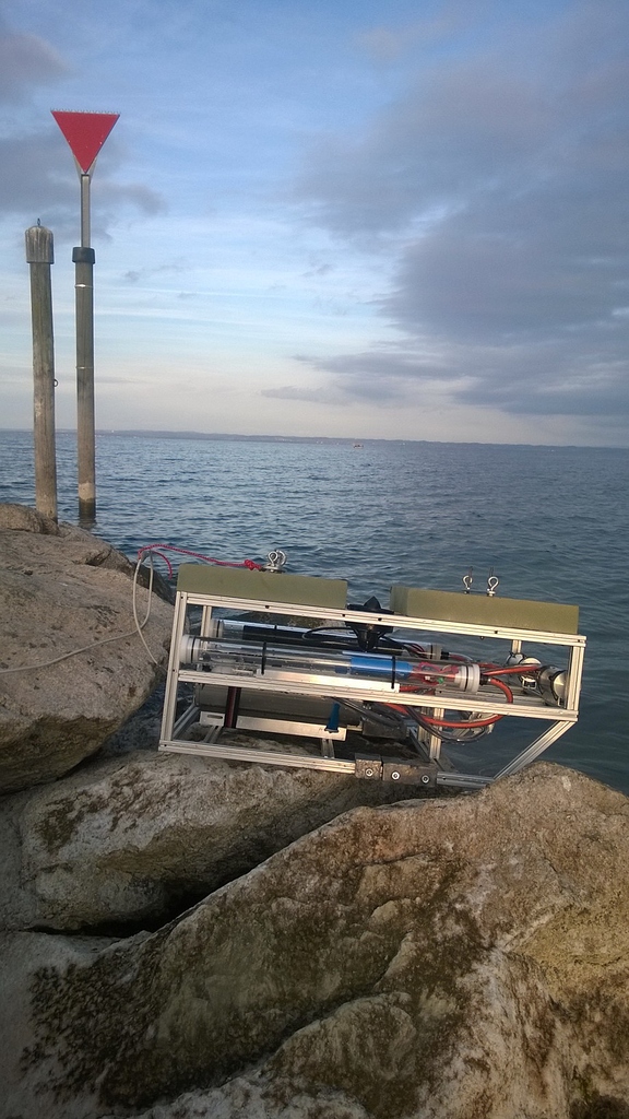 First dive with T200 thruster - DIY ROVs - Blue Robotics Community Forums