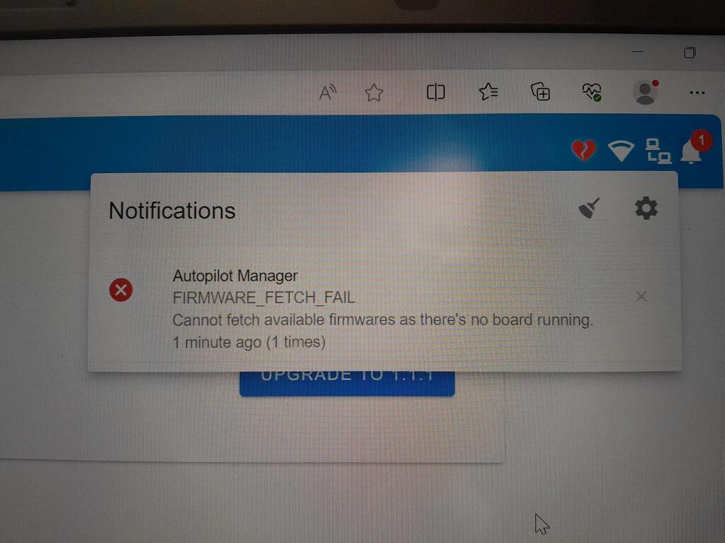 ROV unresponsive after firmware update - General Discussion - Blue Robotics Community Forums