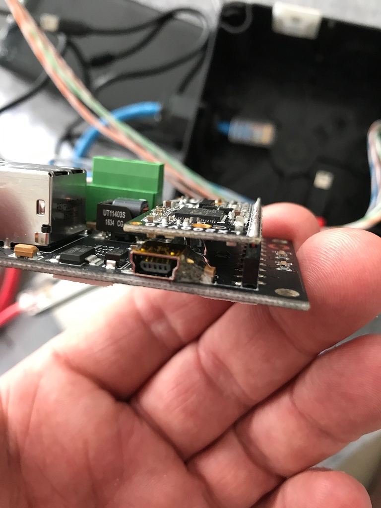 Resin on topside interface board - Blue Robotics Software - Blue ...