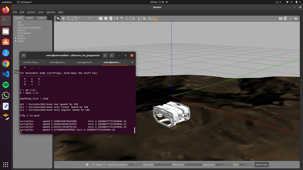 Failure to Move with Teleop in Gazebo (SITL + ROS) - General Discussion ...