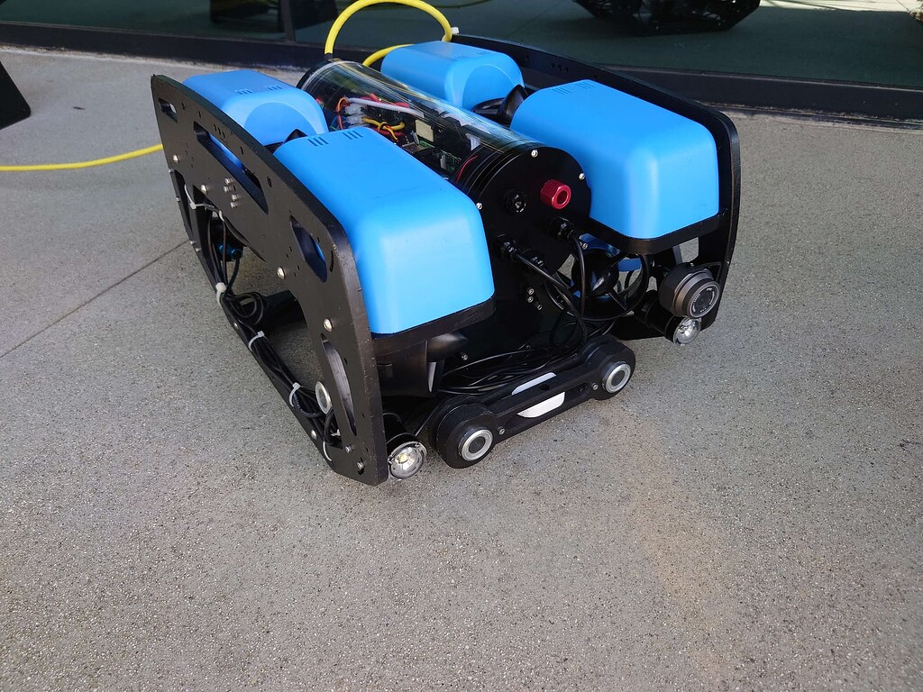 BlueROV with 7 external cameras! - Third Party Products - Blue Robotics ...