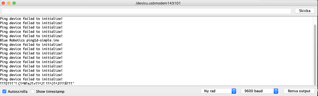 Cant Connect To Sonar Ping Sonar Devices Blue Robotics Community Forums