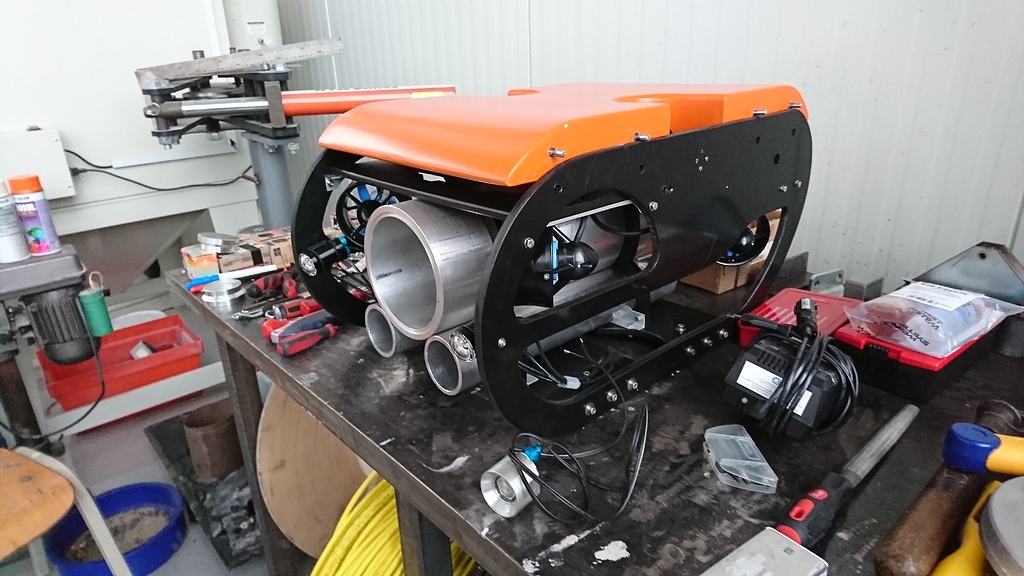 Homebuild ROV from Germany - DIY ROVs - Blue Robotics Community Forums