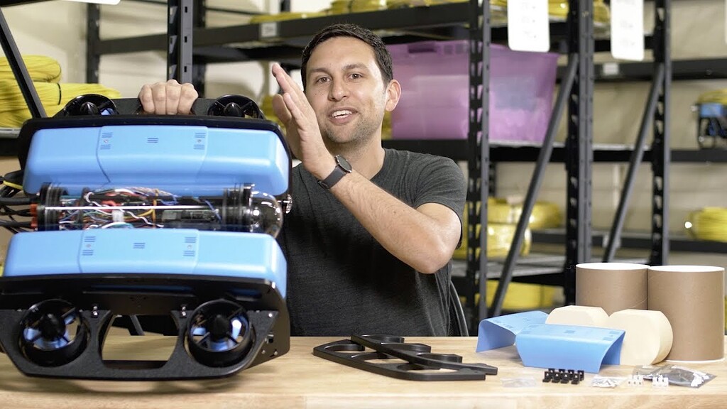 Introducing the BlueROV2 Heavy! - Blue Robotics Software - Blue Robotics Community Forums