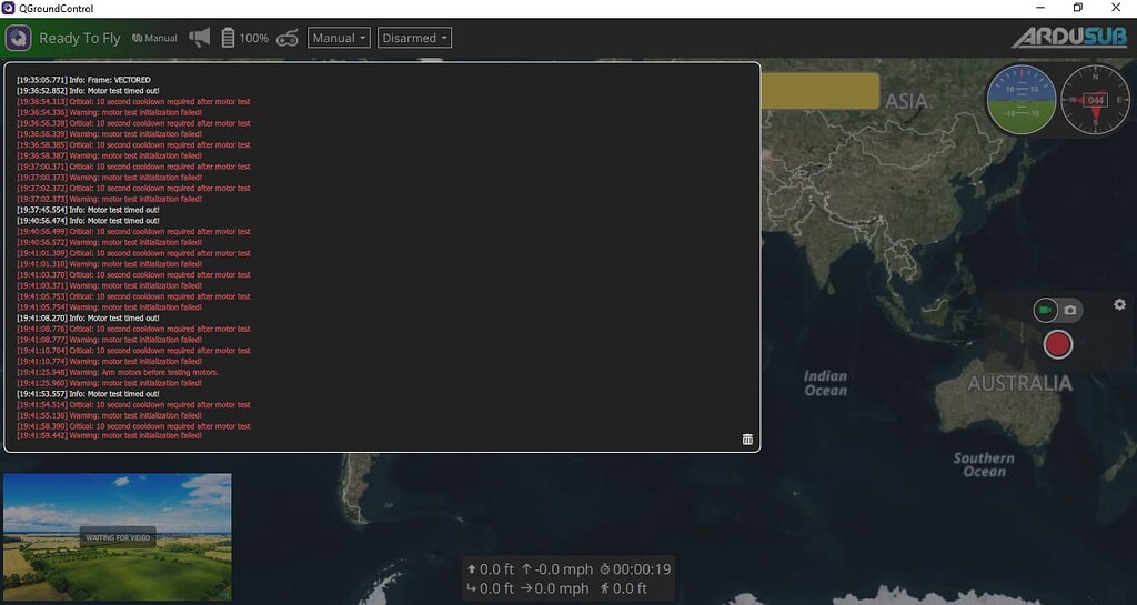 Motors are not responding to the controller joystick - QGroundControl ...