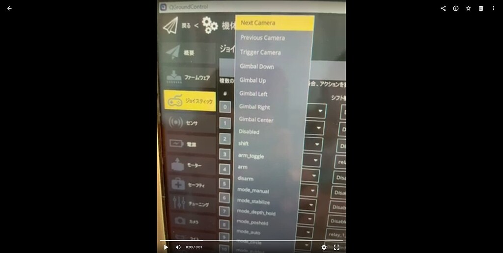 Camera control with joystick - Cockpit - Blue Robotics Community Forums