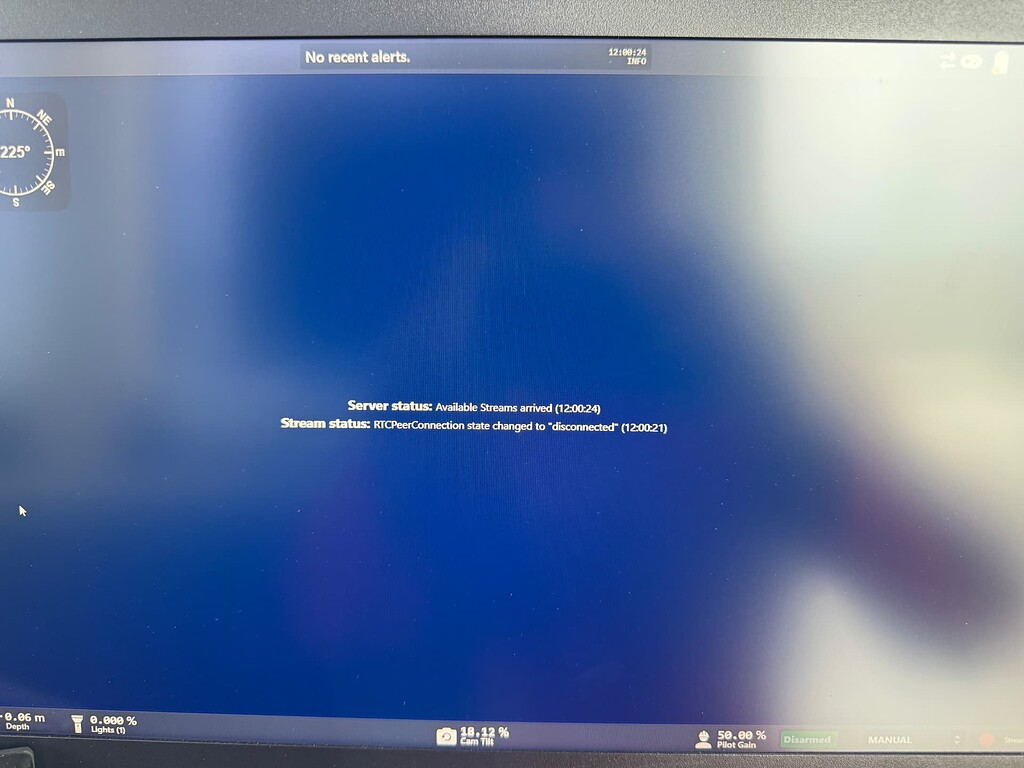 Cockpit - No video at first start up - Cockpit - Blue Robotics ...