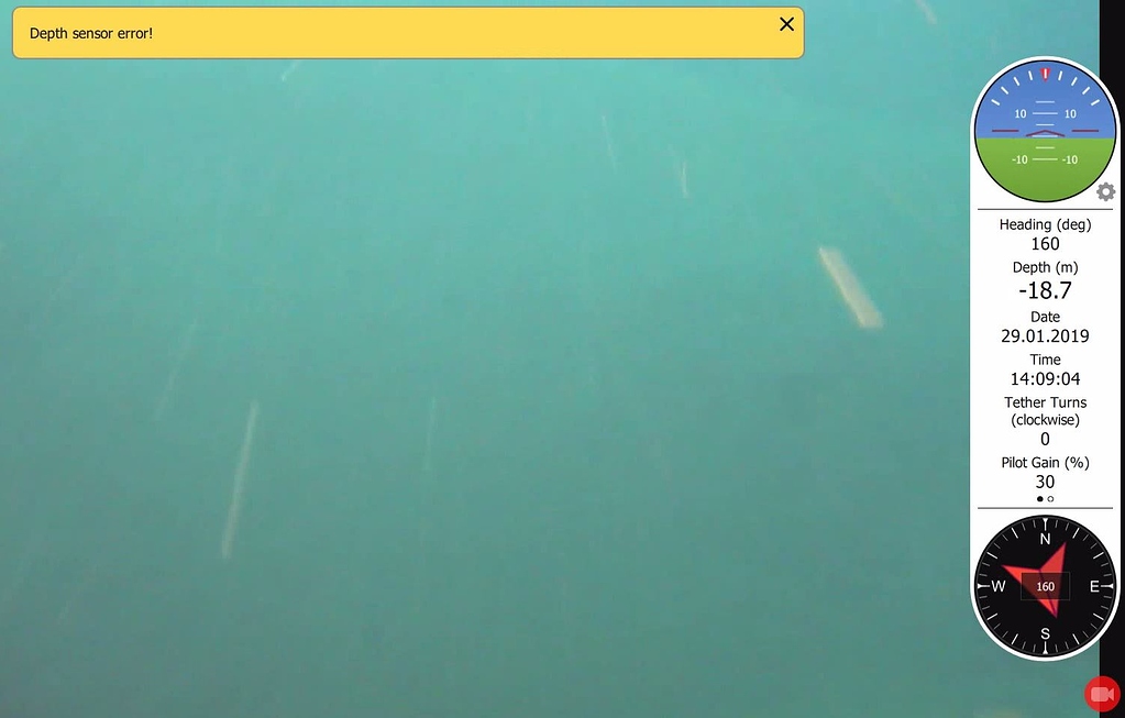Depth Sensor Error - When operating in Depth Hold Mode - BlueROV2 ...